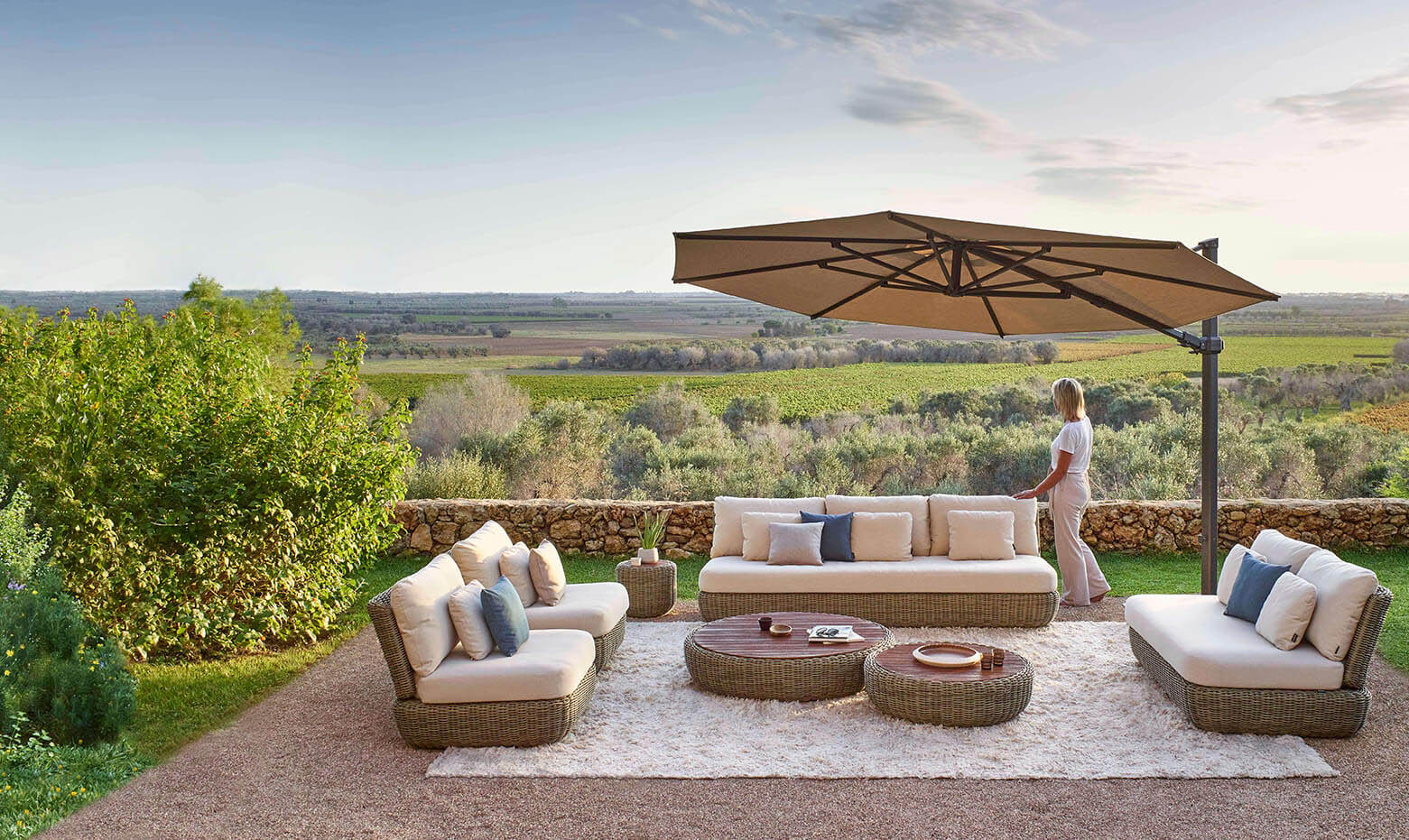 Taro coffee table - Jardinico Parasols BV